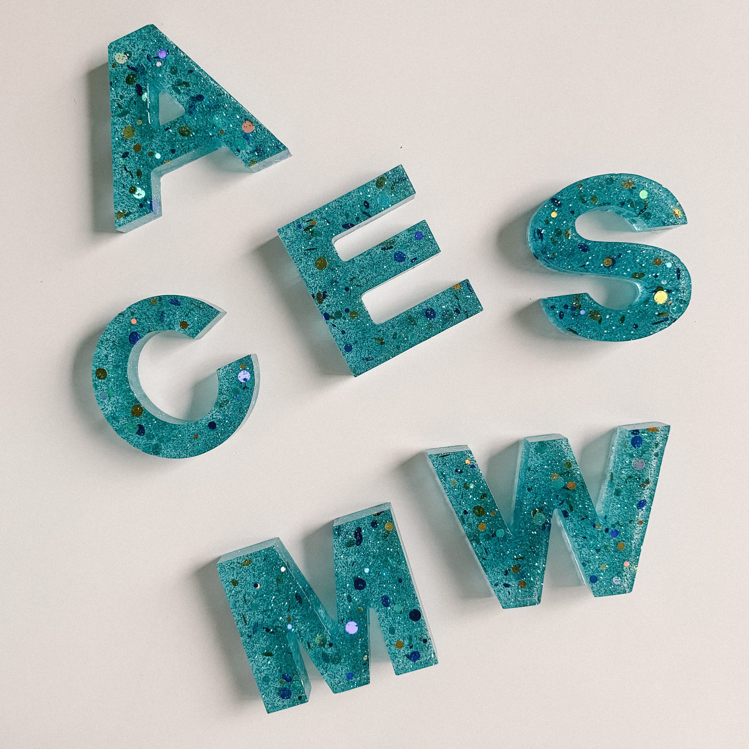 Aqua Alphabet Set | Back to Basics Curriculum Resources